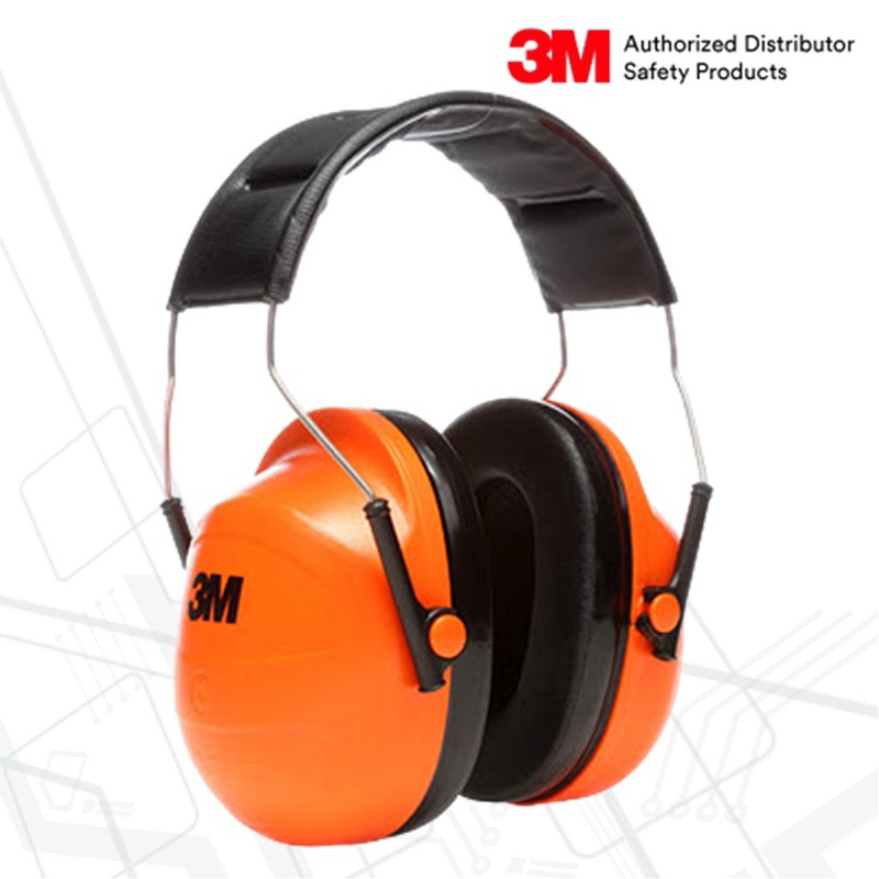 3M™ ครอบหูลดเสียงแบบคาดศีรษะ 3M™ รุ่น Hi-Viz™ H31A ค่าการลดเสียง 24 เด ...