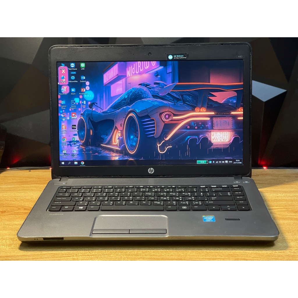 HP Probook 440 สเปก intel Core i7-4702MQ (gen4) Ram 8 GB HDD 500 GB ...