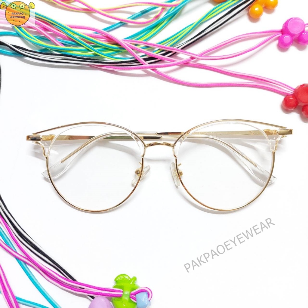 PAKPAO EYEWEAR รุ่น 21097 กรอบแว่นตาแฟชั่นทนทาน แข็งแรง ตัดเลนส์สายตา ...