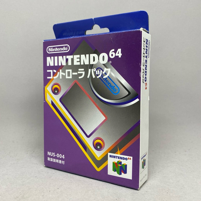 Nintendo N64 Controller Memory Pack Card PAK Original w/Box | Nintendo ...