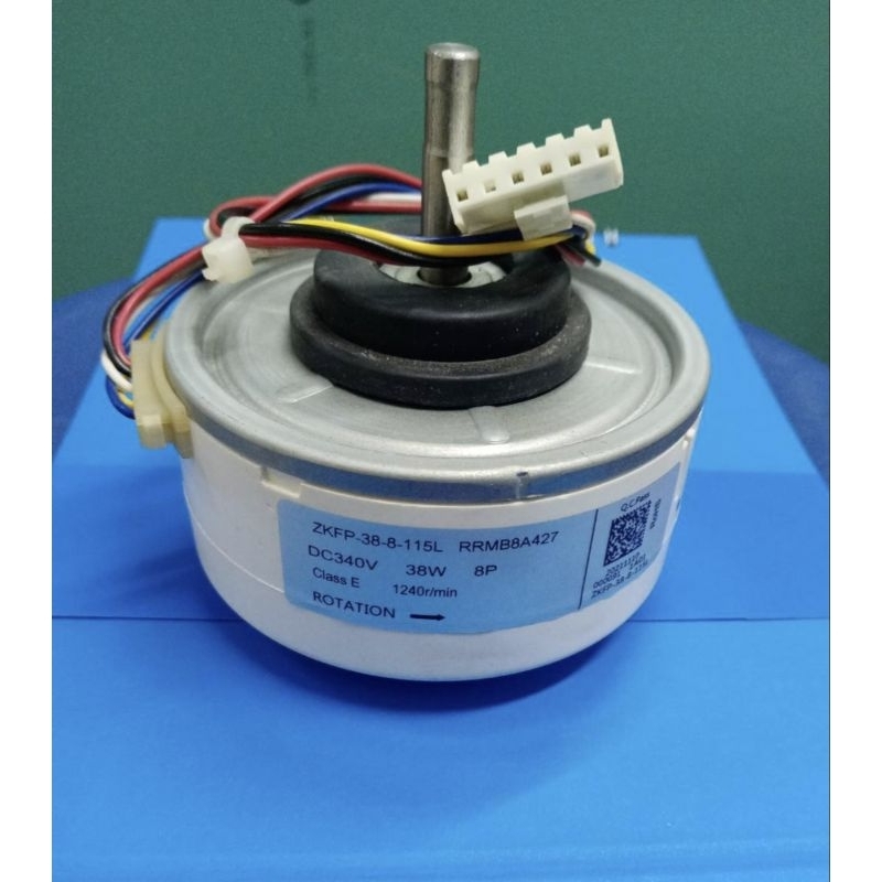 มอเตอร์ คอยเย็น แอร์ ฮิตาชิ ZKFP 38-8-115L-RRMB 8A-427-DC-340V-38W-8P สินค้าพร้อมส่ง | Shopee ...