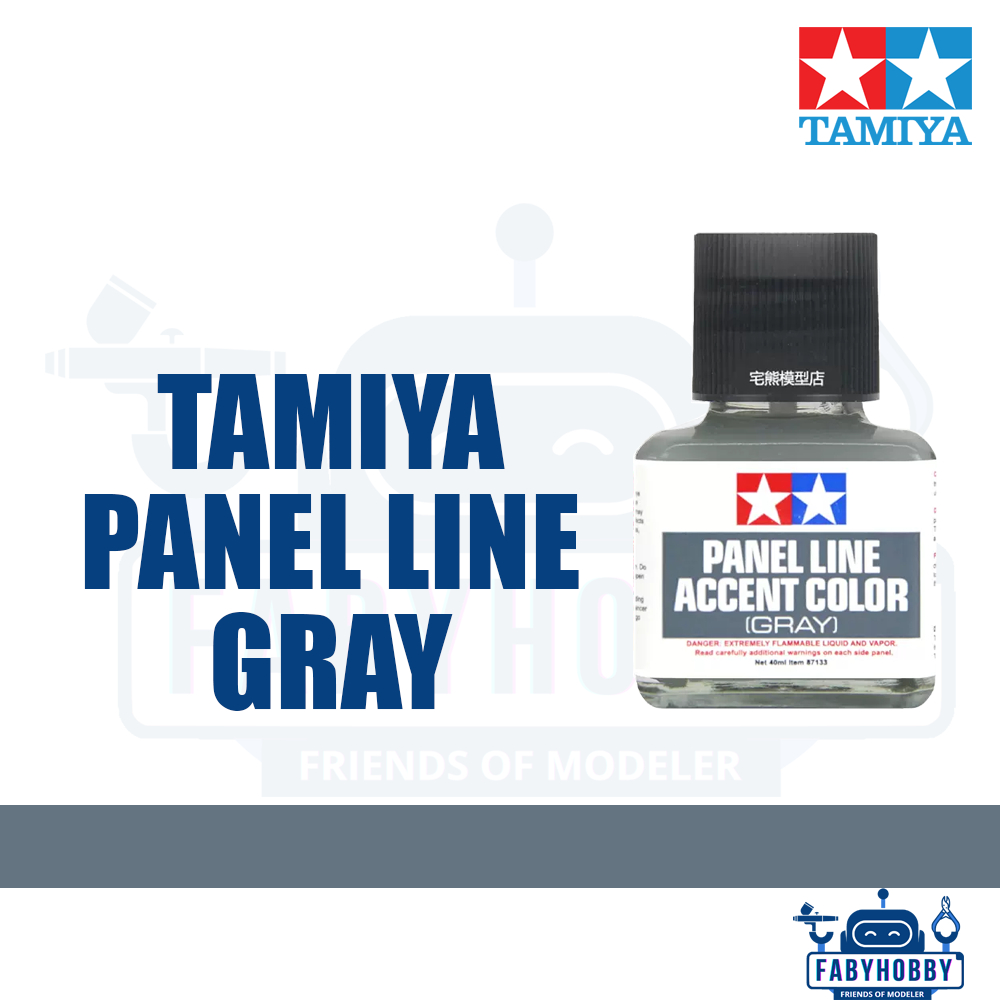 น้ำยาตัดเส้น Tamiya Panel Line สำหรับงาน โมเดล กันพลา หุ่นยนต์ Gundam ...