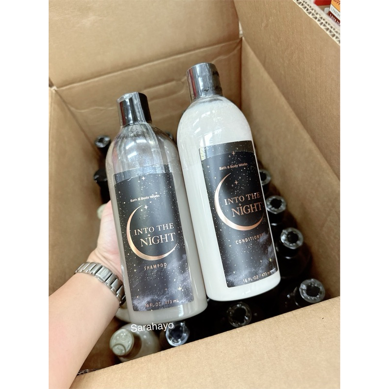 Bath and Body Works Into The Night Shampoo 473ml. and Conditioner 473ml ...