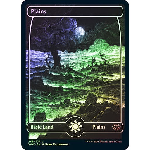 [MTG] Innistrad : Crimson Vow (268-277) Basic Land (Full Art) [LAND ...