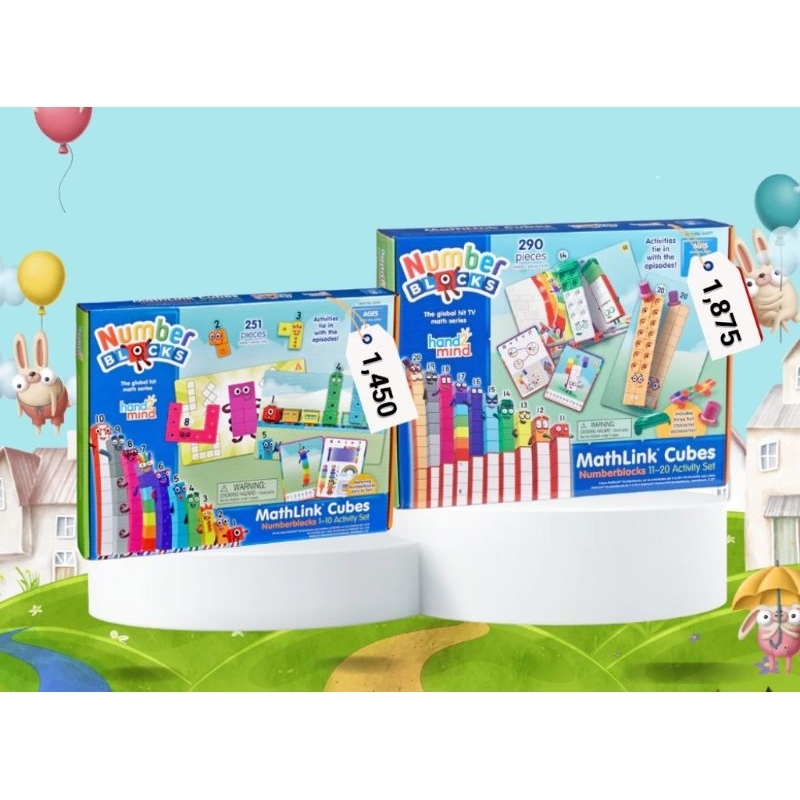 NumberBlock - Mathlink Cubes Number blocks Activity Set นัมเบอร์บล็อก ...