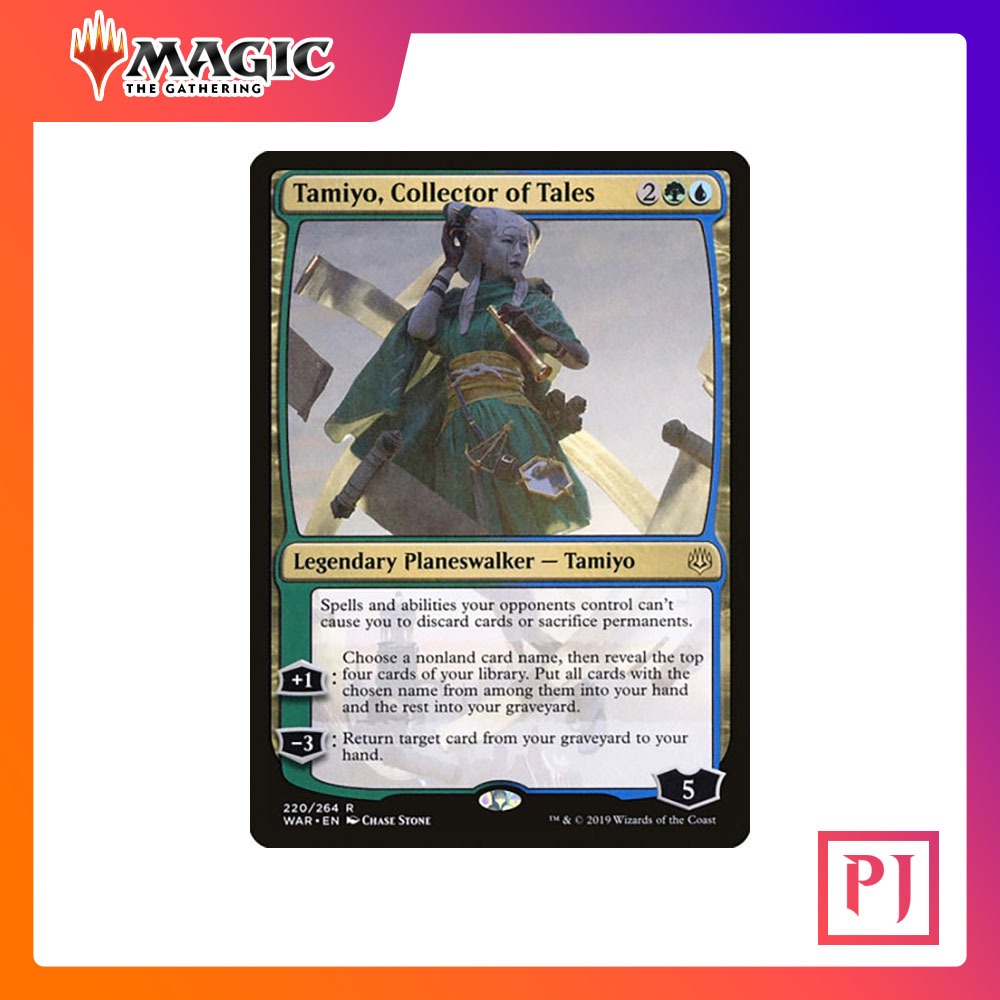 [MTG] Tamiyo, Collector of Tales [WAR] [MULTI] [RARE] [NORMAL] [ENG ...