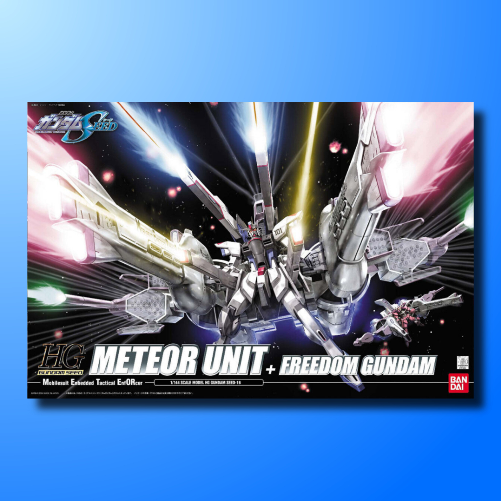 HG 1/144 METEOR UNIT + FREEDOM GUNDAM / กันดั้ม กันพลา GUNPLA BANDAI ...