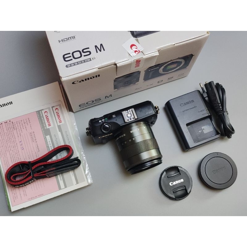 Canon eos m lens kit 18-55 stm (อดีตประกันศูนย์) | Shopee Thailand
