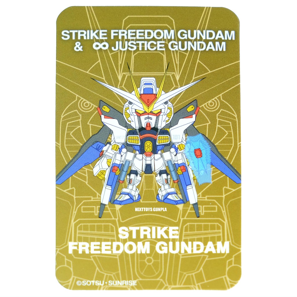 QMSV MINI STRIKE FREEDOM GUNDAM & INFINITE JUSTICE GUNDAM เลือกตัวได้ ...