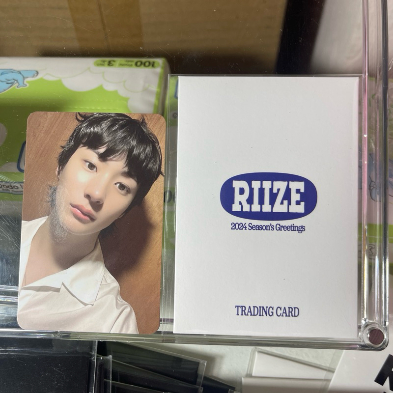 พร้อมส่ง การ์ดเทรดดิ้ง NCT WISH, RIIZE - RIIZE UP POPUP official MD (TRADING CARD) | Shopee Thailand
