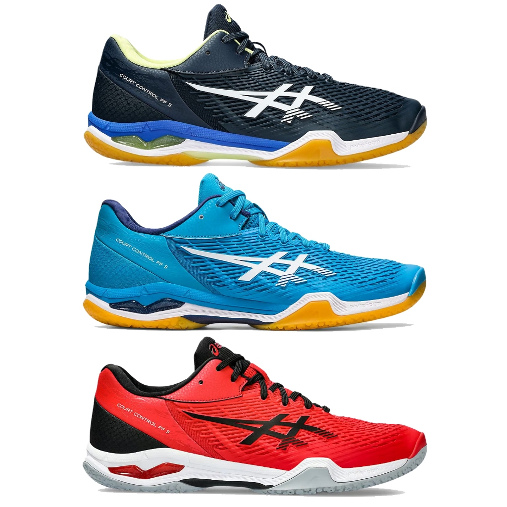 Asics รองเท้าแบดมินตันผู้ชาย Court Control FF 3 (3สี) | Shopee Thailand