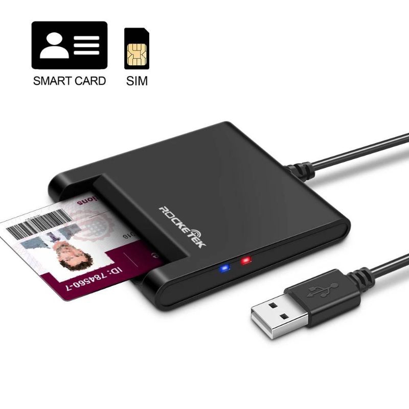เครื่องอ่านบัตรประชาชน Smart Card Reader | Shopee Thailand