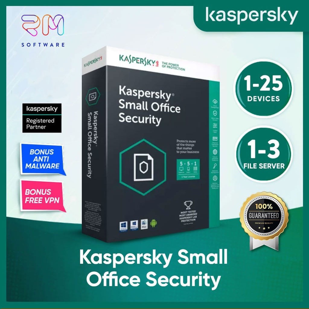 Kaspersky Small Office Security for Windows Server 1 - 3 Server - ซอฟต์แวร์ป้องกันความปลอดภัย ...