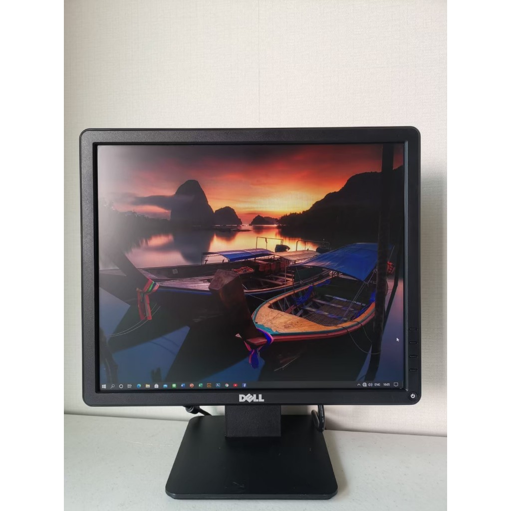 จอคอมพิวเตอร์ มือสอง เกรด A Dell รุ่น E1715Sc ขนาด 17 นิ้ว มีพอร์ต VGA ...