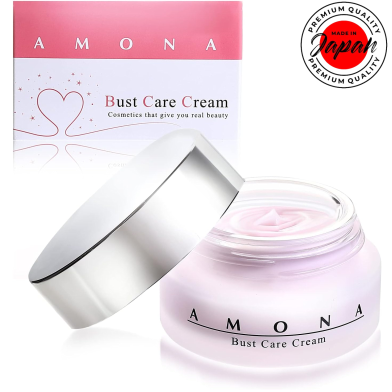 Amona ครีมนวดหน้าอก 30 กรัม [ผลิตในญี่ปุ่น] ส่วนผสมจากกรดไฮยารูลอนิก ...