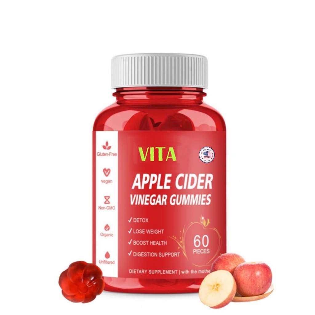 VITEEY APPLE CIDER VINEGAR Gummies แอปเปิ้ลไซเดอร์ โมเลกุลแอปเปิ้ลไซ ...