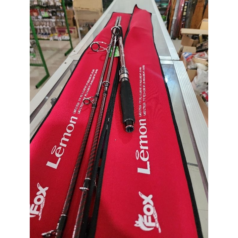 คัน FOX LEMON สปิน 7.9ฟุตต่อโคน 2ปลาย(อ่านรายละเอียดก่อนสั่งนะค่ะ ...