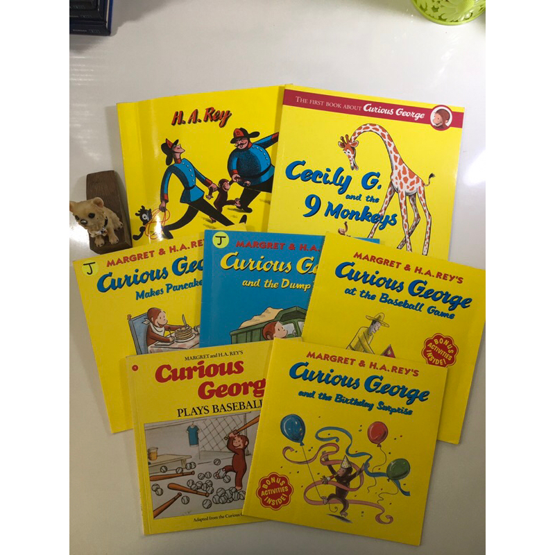 Curious George’s By Margret & H.A. Rey’s หนังสือภาษาอังกฤษมือสองปกอ่อน ...
