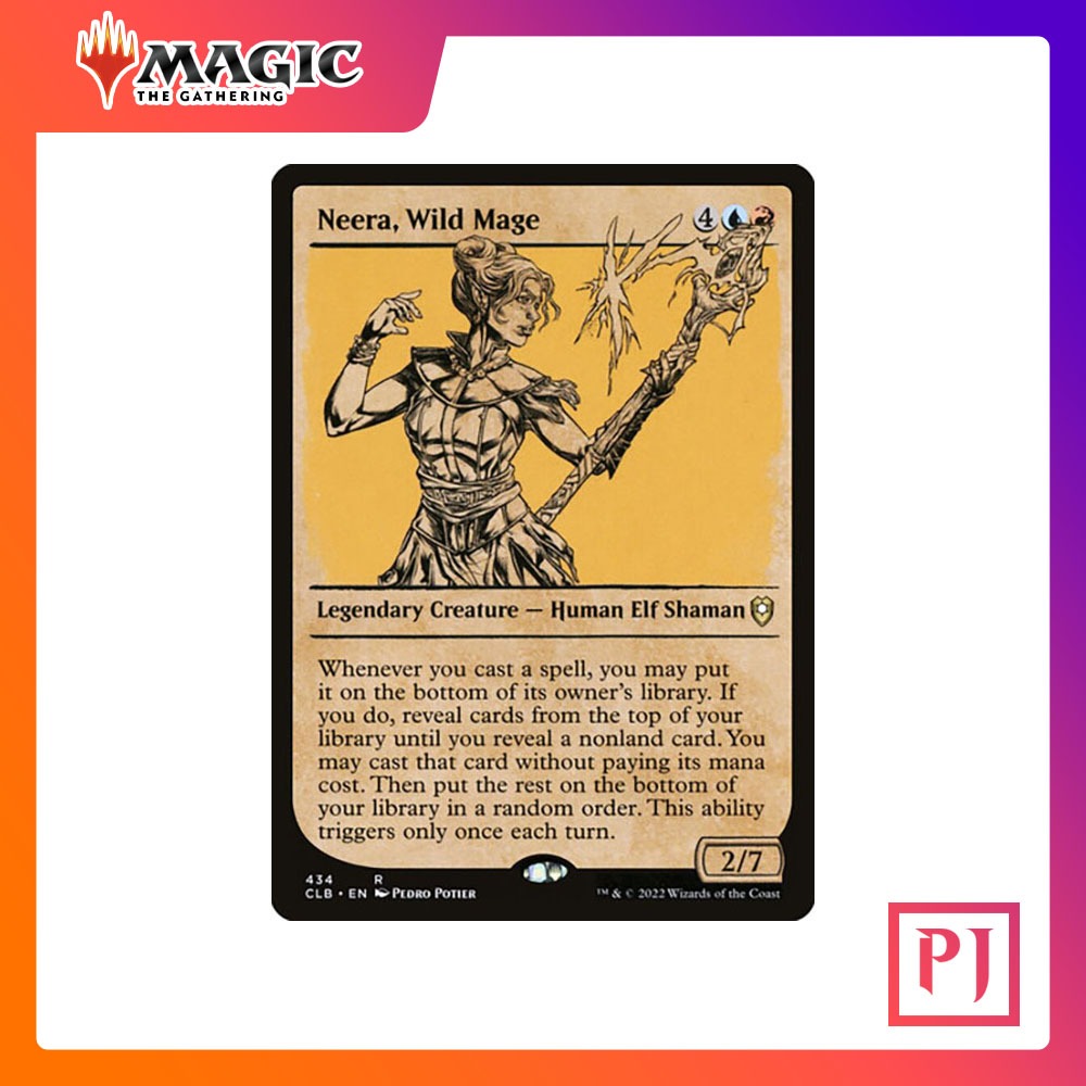 [MTG] Neera, Wild Mage (Showcase) [CLB] [MULTI] [RARE] [NORMAL] [ENG ...