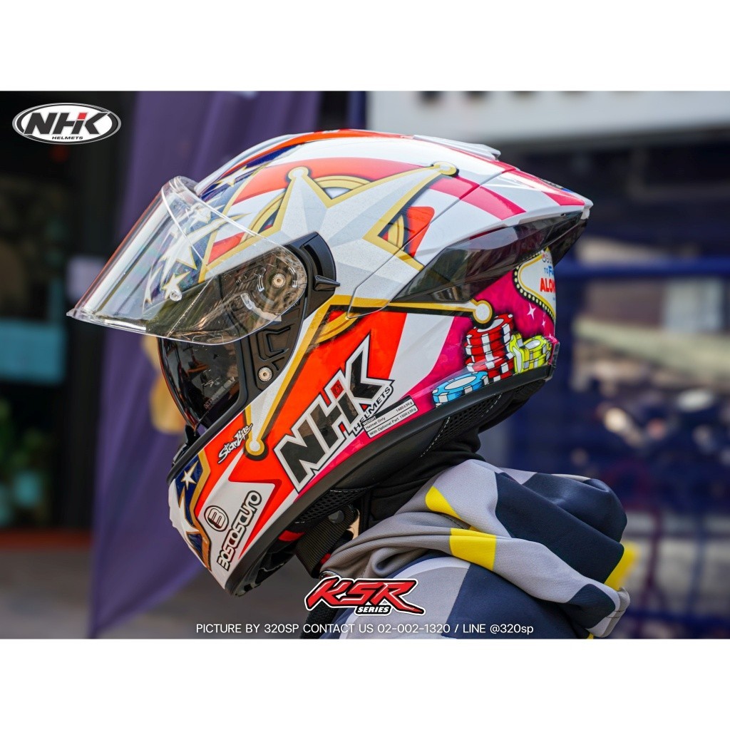 หมวกกันน็อค NHK รุ่น K5R | 4 ลายใหม่ล่าสุด !! ส่งไว!!! 320SPวงเวียนใหญ่ | Shopee Thailand