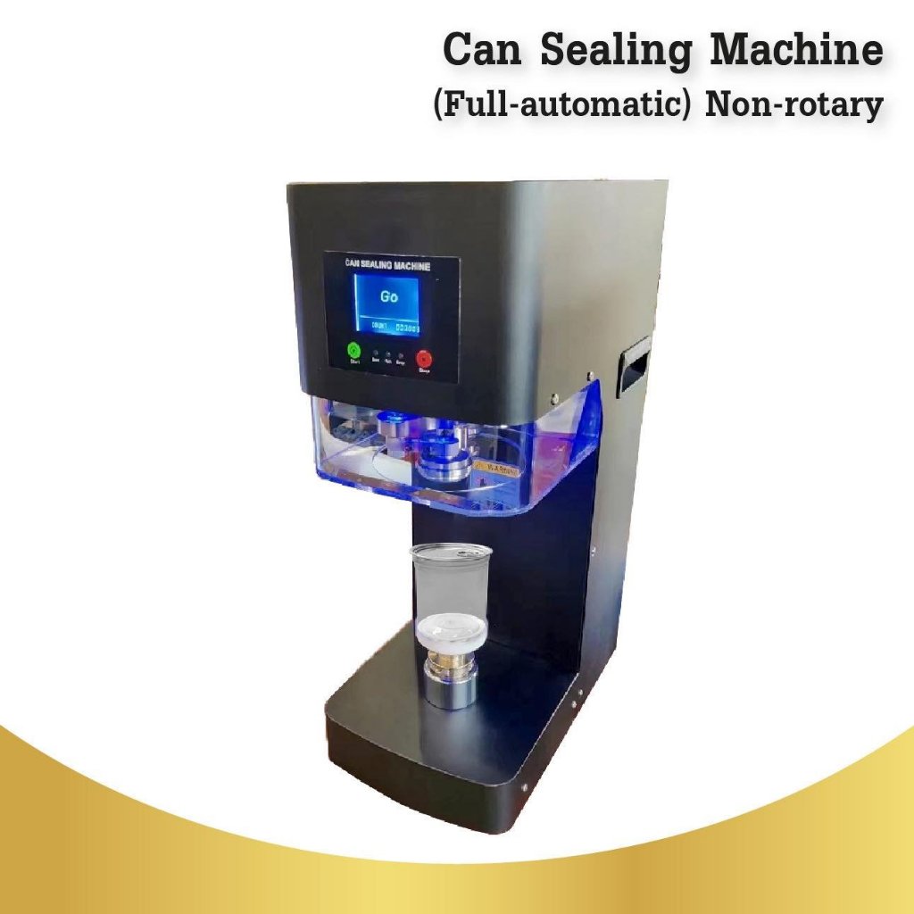di 307 Can Sealing Machine (Full-automatic) Non-rotary (ขนม,น้ำพริก ...