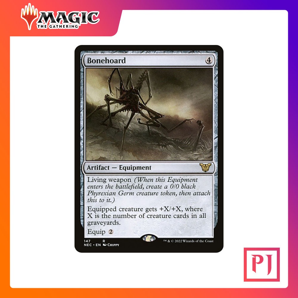 [MTG] Bonehoard [NEC] [ARTIFACT] [RARE] [NORMAL] [ENG] (การ์ดเมจิค ...