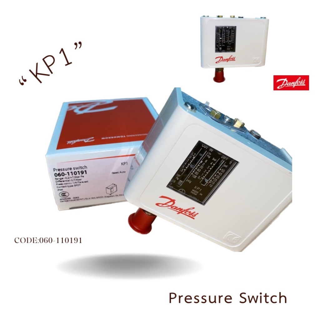 Danfoss Pressure Switch รุ่น KP1,KP5,KP35,KP36 | Shopee Thailand