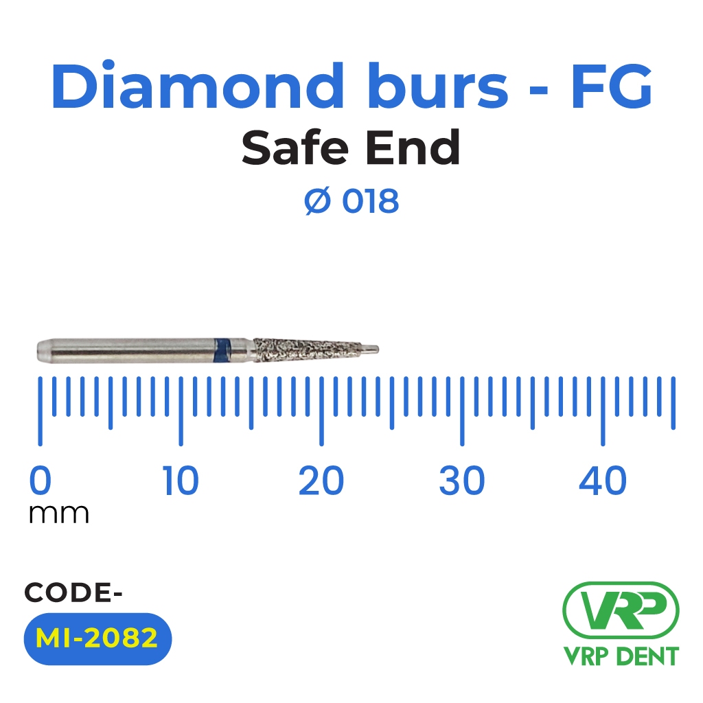 Diamond burs - FG Safe End 1 pc. MI-XXXX | Shopee Thailand