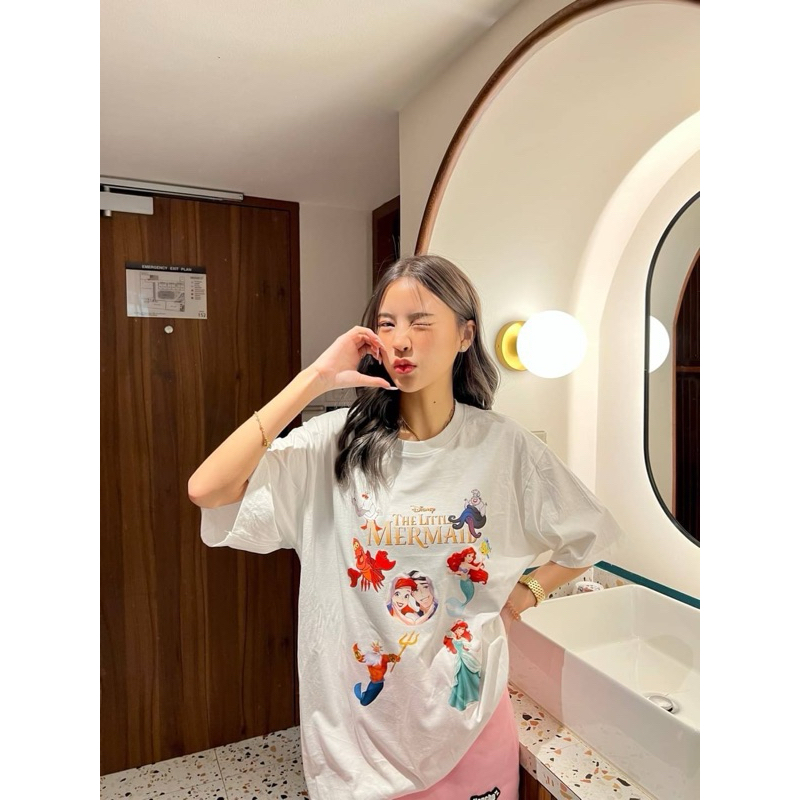 เสื้อ oversize แอลเรียลดิสนีย์ งานป้าย Kancha ผ้า Cotton งานป้าย แพ็คถุง เสื้อ L127 | Shopee ...