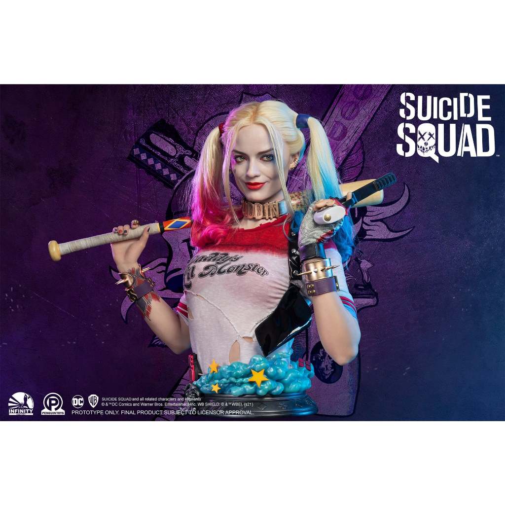 Infinity Studio Harley Quinn Life Size Bust (Suicide Squad) | Shopee ...