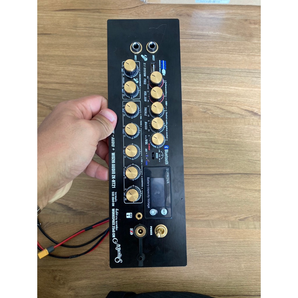 ชุดเพลท ht21 2 g + ปรีไมค์ bw ของแท้ พร้อมใช้งาน ใส่วงจรซอฟสตาร์ท 30a ...