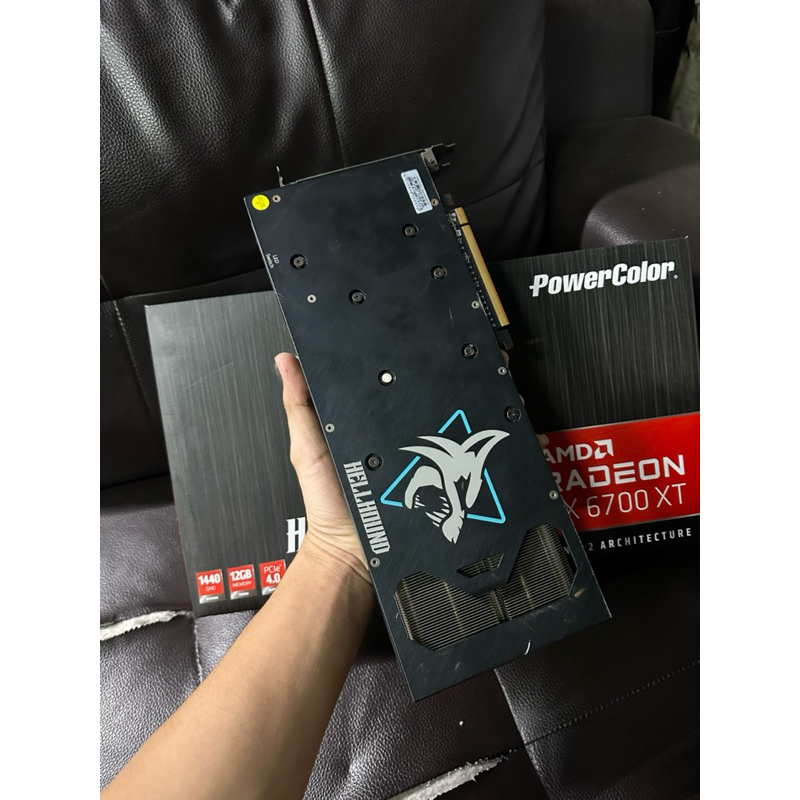 POWERCOLOR HELLHOUND AMD RADEON RX 6700 XT 12GB GDDR6 | Shopee Thailand