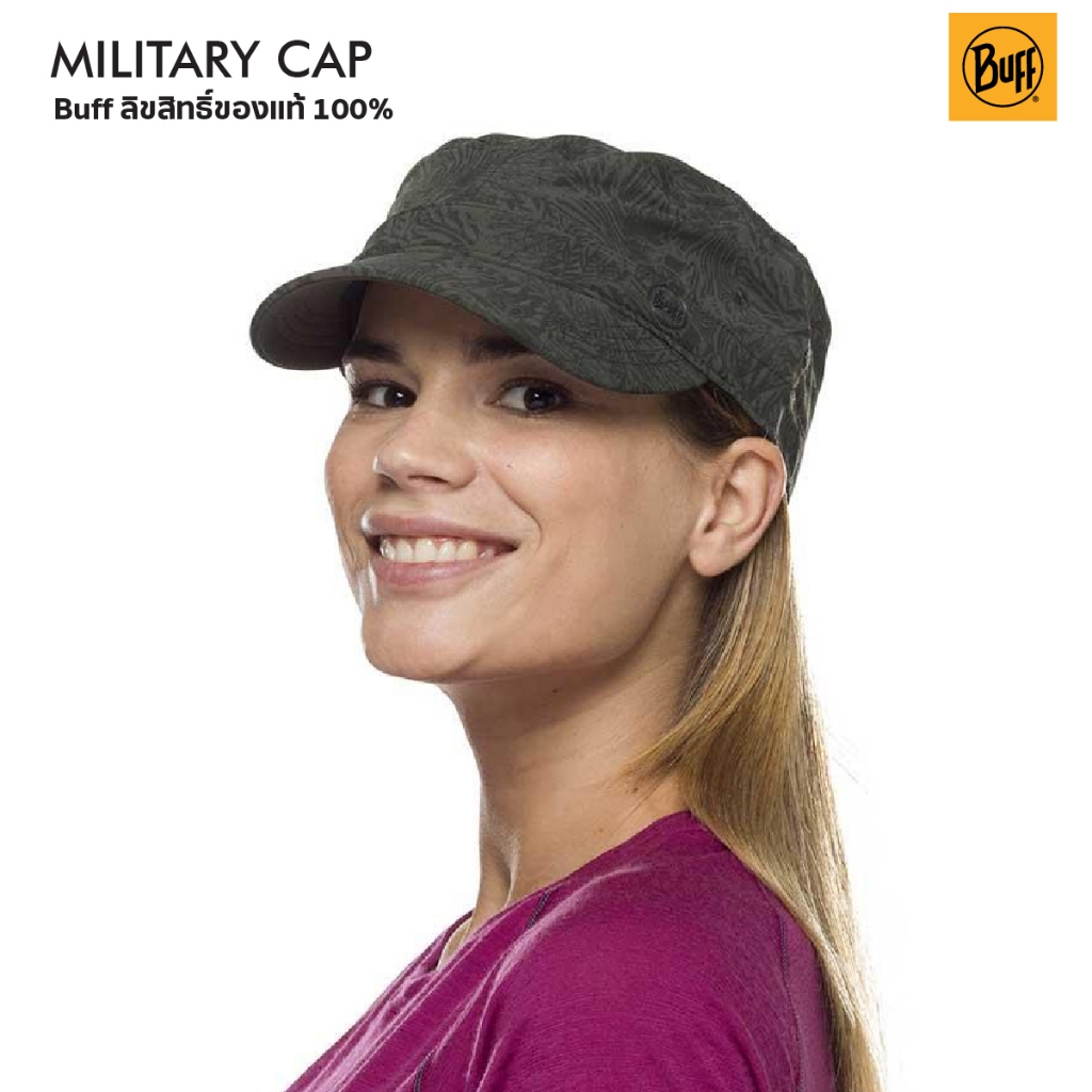 โปร Buff Military Cap หมวกเดินป่า หมวกแค็ปสไตล์ทหารลายพราง ป้องกัน UV ...