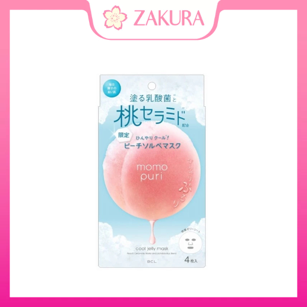 BCL Momopuri Jelly Mask Cool 4pcs | Shopee Thailand