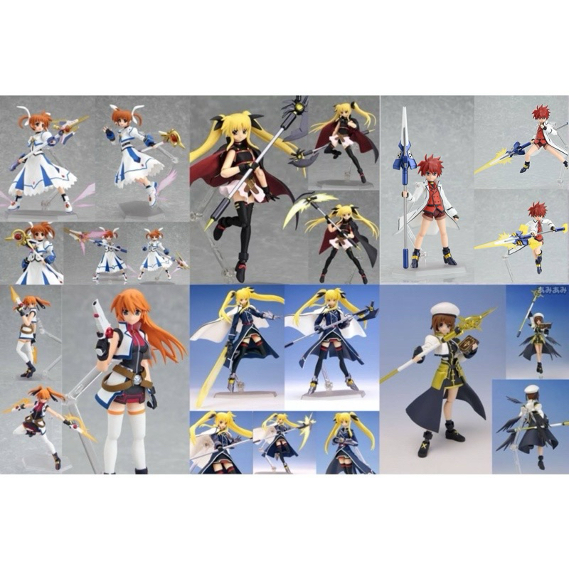 [ของแท้🇯🇵/พร้อมส่ง ] Magical Girl Lyrical Nanoha Figma - Nanoha/Fate ...