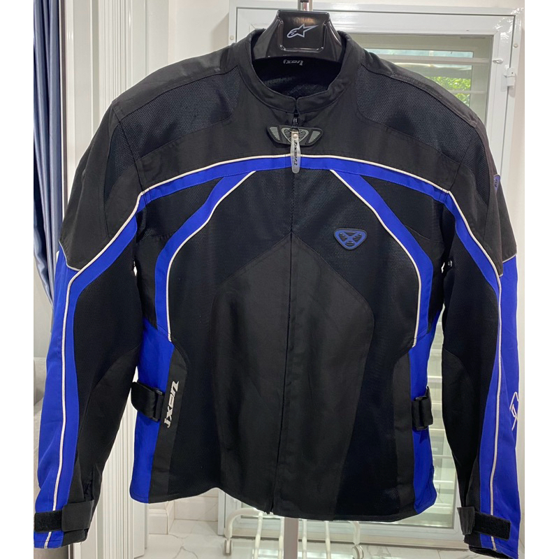 IXON JACKET แจ็คเก็ต ทัวร์ริ่ง ผ้าแอร์โฟ รอบอก46นิ้ว(L)มือ2มีช่องใส่ ...