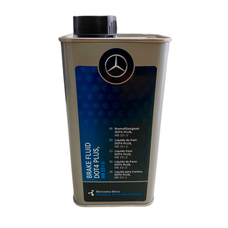 BENZแท้ น้ำมันเบรค(1ลิตร) DOT4 Plus (MB331.0) เบอร์ 000 989 56 05 ของ ...