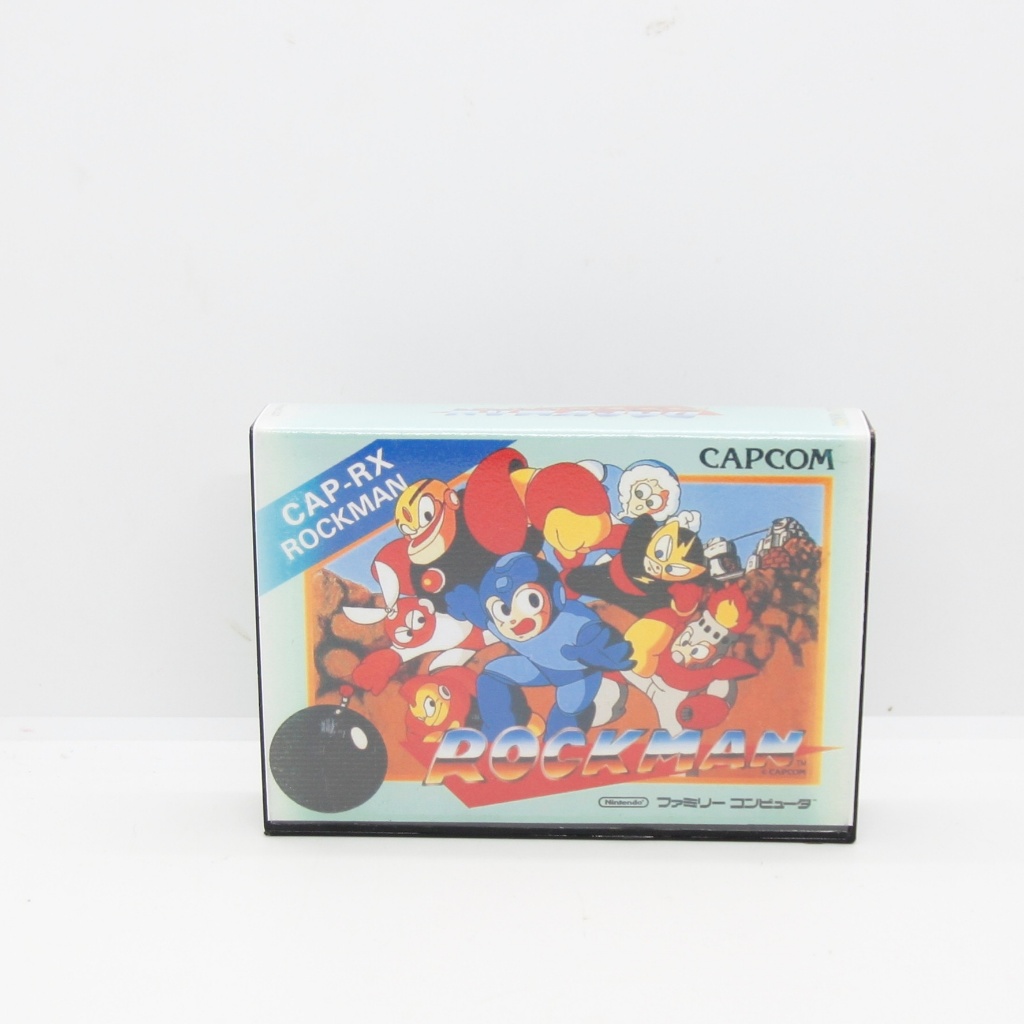 ตลับเกมส์ Rockman 1-6 ของแท้ ยุค 90 ของเครื่องเล่น Nintendo Family ...
