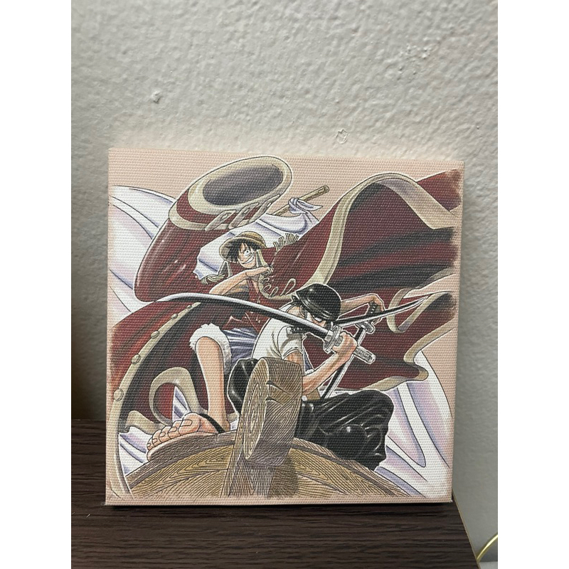 Canvas Board Luffy and Zoro One Piece | Shopee Thailand