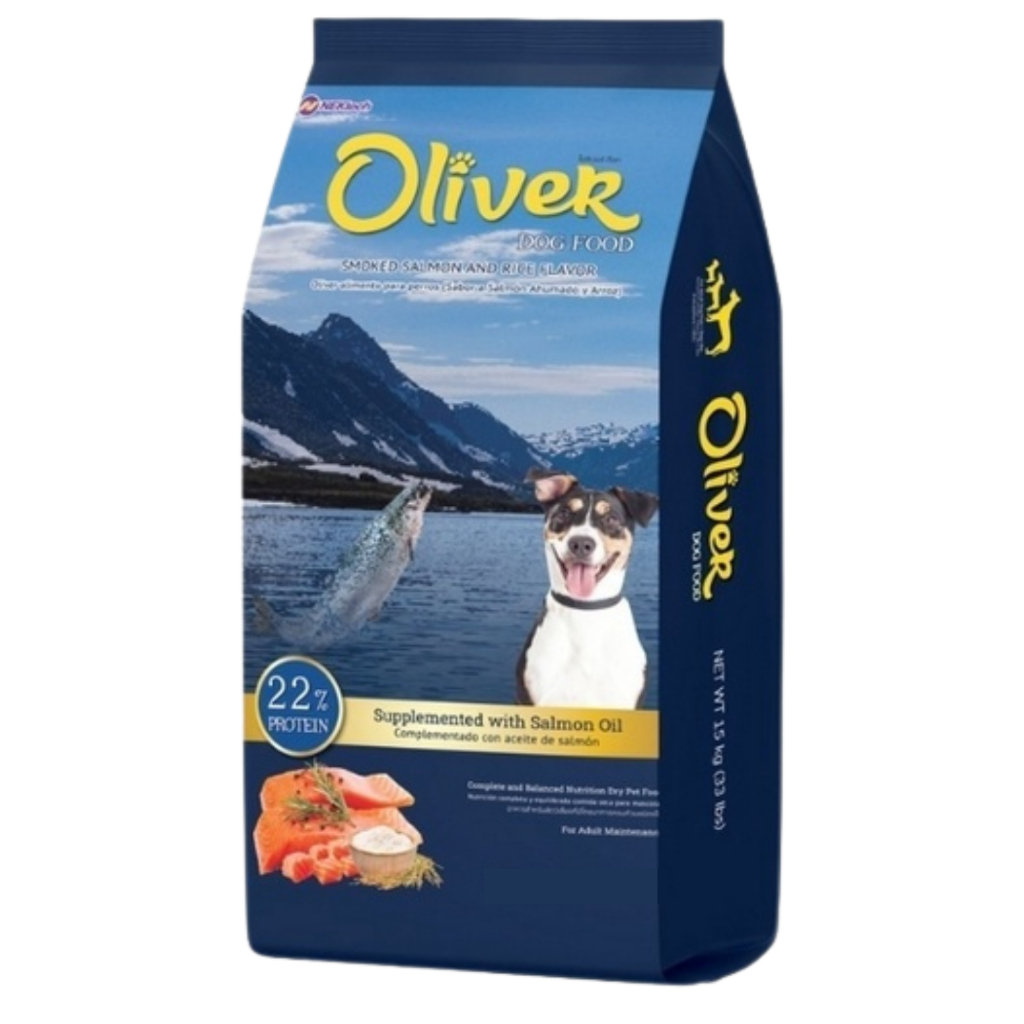 Oliver Dog Food 1.5 กิโลกรัม อาหาสุนัขโอลิเวอร์ | Shopee Thailand