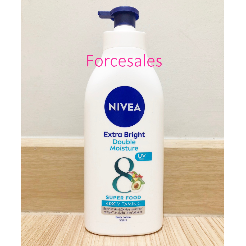 NIVEA นีเวีย เอ็กตร้า ไวท์ เฟิร์ม / เรเดียนท์ แอนด์ สมูท โลชั่น 550 มล ...