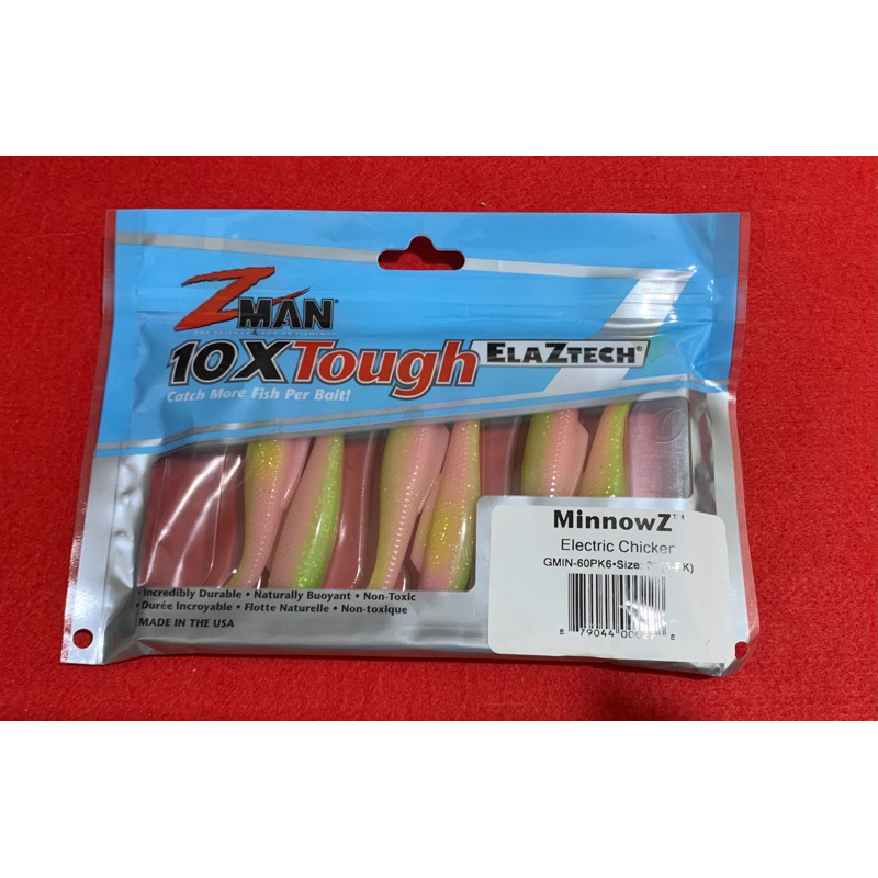 ปลายาง Z MAN MINNOWZ 3" ของแท้100% | Shopee Thailand