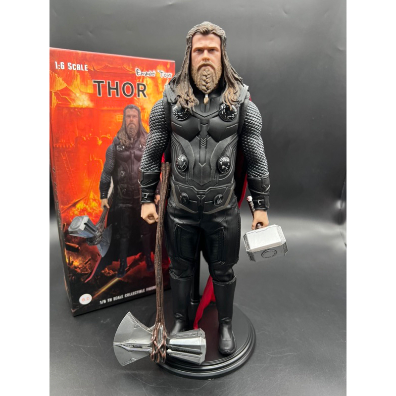 โมเดล Thor ธอร์ อ้วน แร็คนาร็อค เครซี่ทอยสูง 30เซ็น Model Figure Thor ...