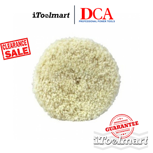 DCA ผ้าขนแกะ ขัดเงา สำหรับ เครื่องขัดเงา รุ่น S1P-FF02-180 ขนาด 7 นิ้ว | Shopee Thailand