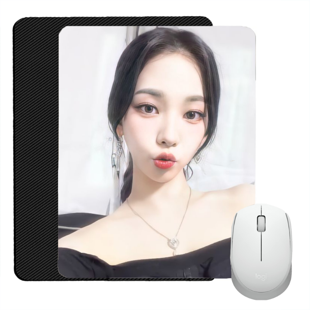 แผ่นรองเมาส์ Mouse Pad พิมพ์ลาย นักร้องเกาหลี คารีน่า Karina Aespa ...