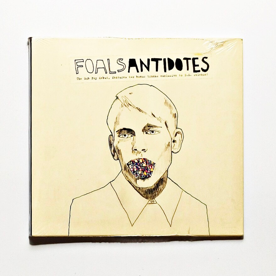 CD เพลง Foals - Antidotes (CD, Album) ** สตูดิโออัลบั้มเปิดตัวของวงอิน ...