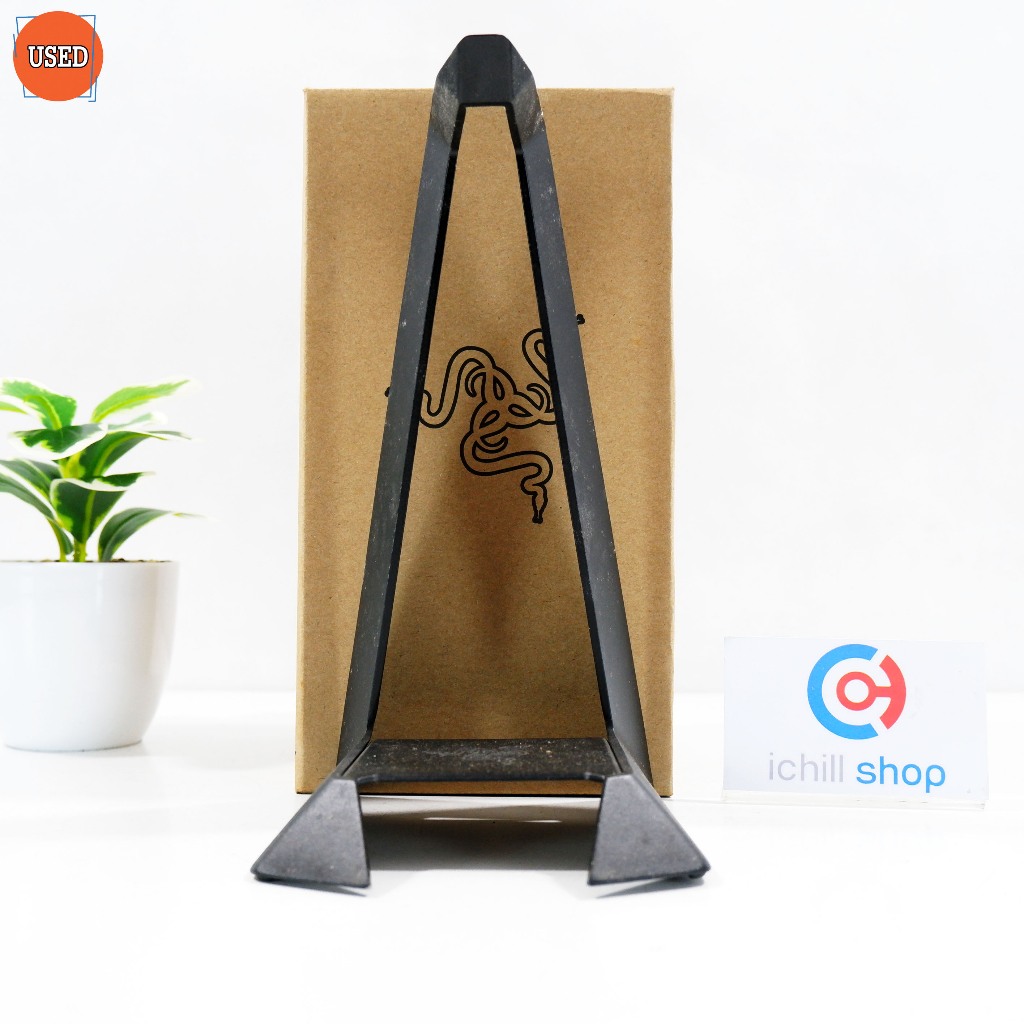 HEADSET STAND (ที่แขวนหูฟัง) RAZER METAL HEADSET STAND P13629 | Shopee ...