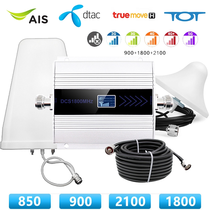 สัญญาณโทรศัพท์มือถือ Booster Repeater 4G LTE 1800MHz MOBLIE AMPLIFIER สัญญาณโทรศัพท์มือถือสำหรับ ...
