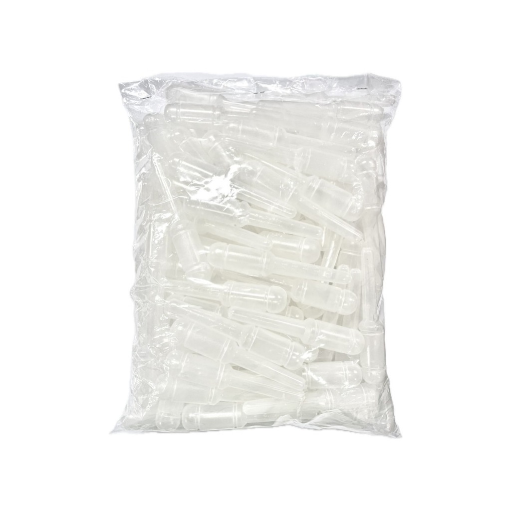 Dropper plastic ดรอปเปอร์ หลอดหยดยา พลาสติก ขนาด 2.5 ml. จำนวน 1 ถุง ...