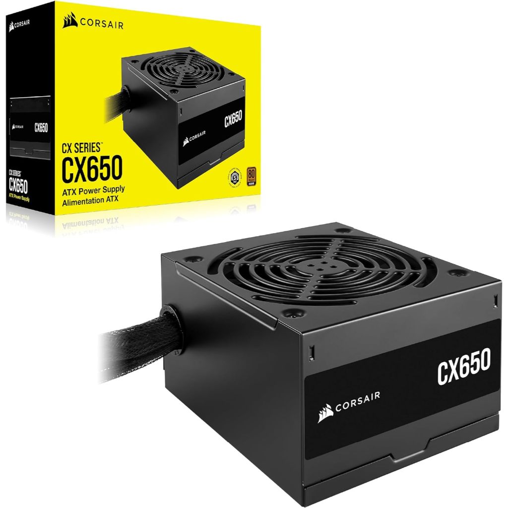 CORSAIR CX650 – 650 Watt 80 PLUS Bronze ATX Power Supply CP-9020278-NA | Shopee Thailand